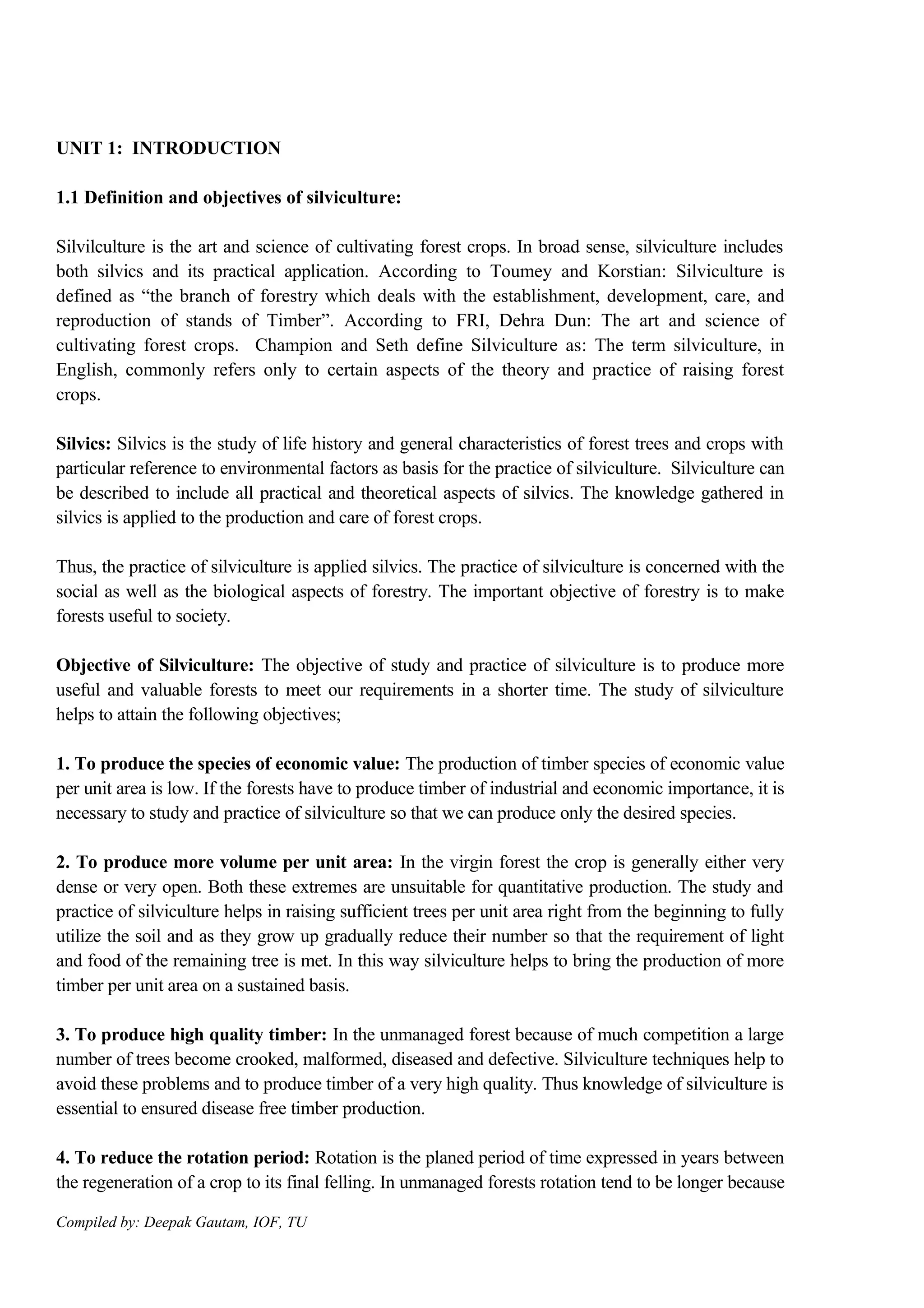 Sliviculture first Iof Pokhara | DOC