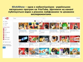 Slivki show | PPTX