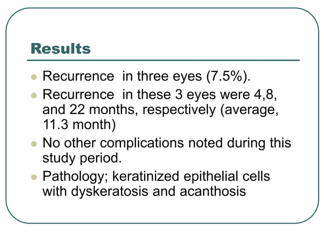 Superior limbic keratoconjunctivitis | PPT | Eye and Vision Conditions ...