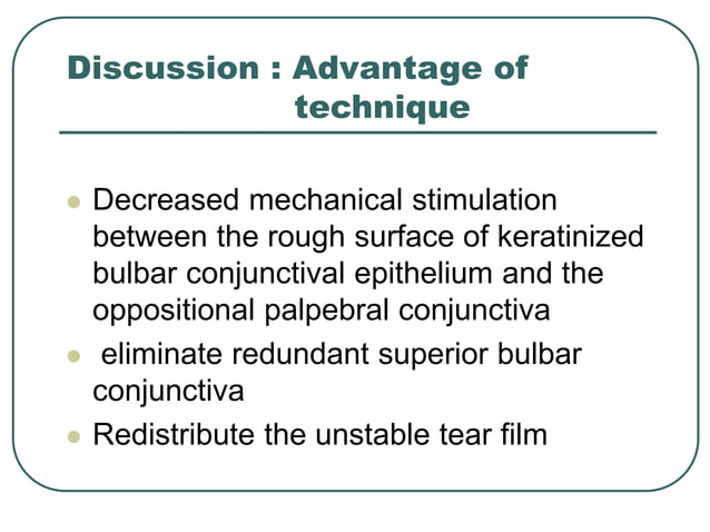 Superior limbic keratoconjunctivitis | PPT | Eye and Vision Conditions ...