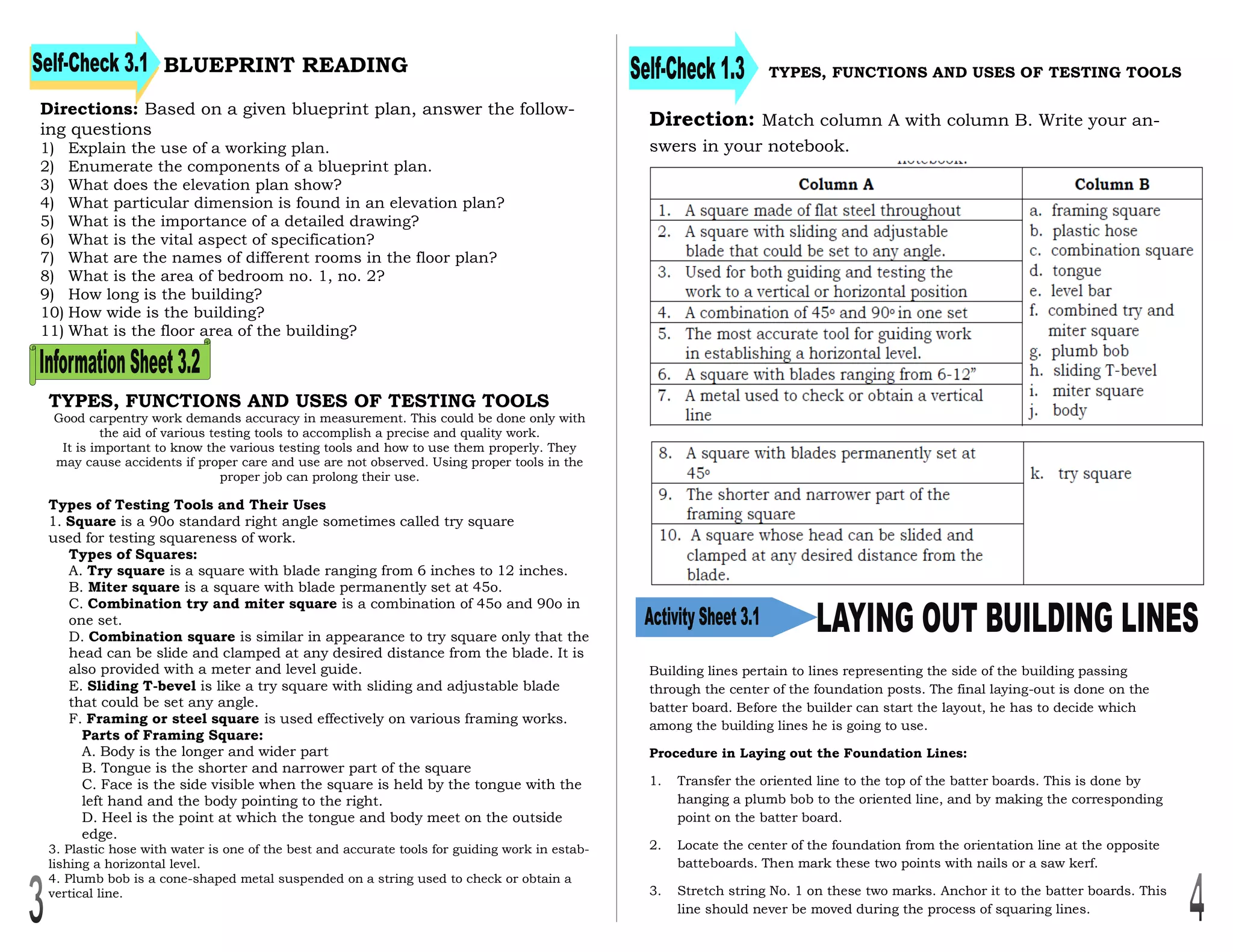 SLK Carpentry 9 Quarter 2 | PDF