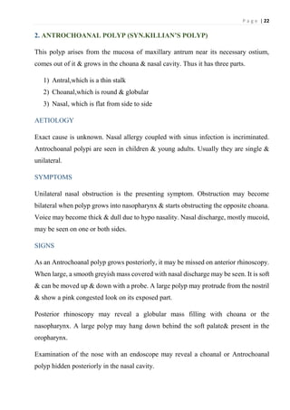nasal polyp ,ayurvedic view | PDF