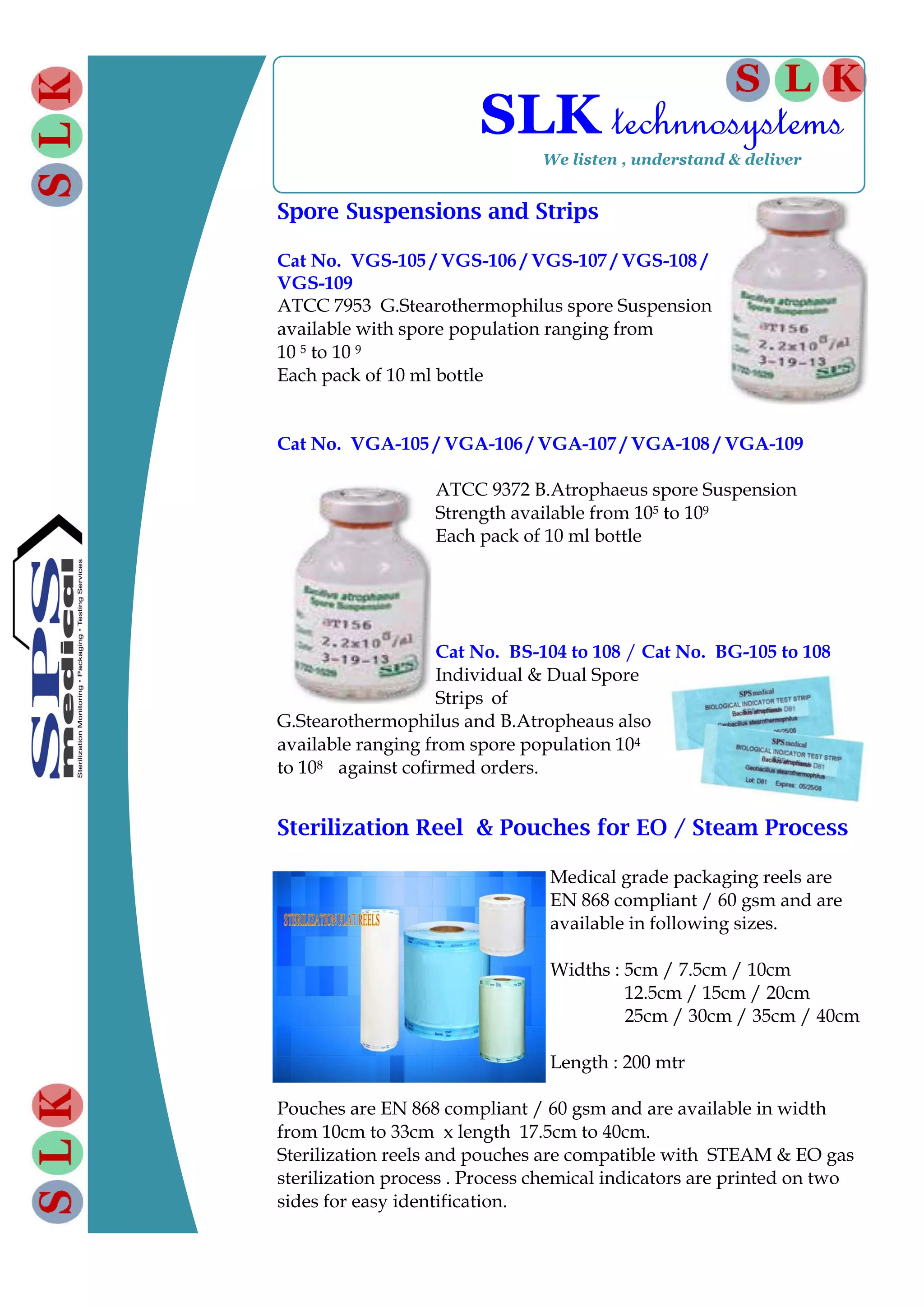 Slk medical product catalogue | PDF