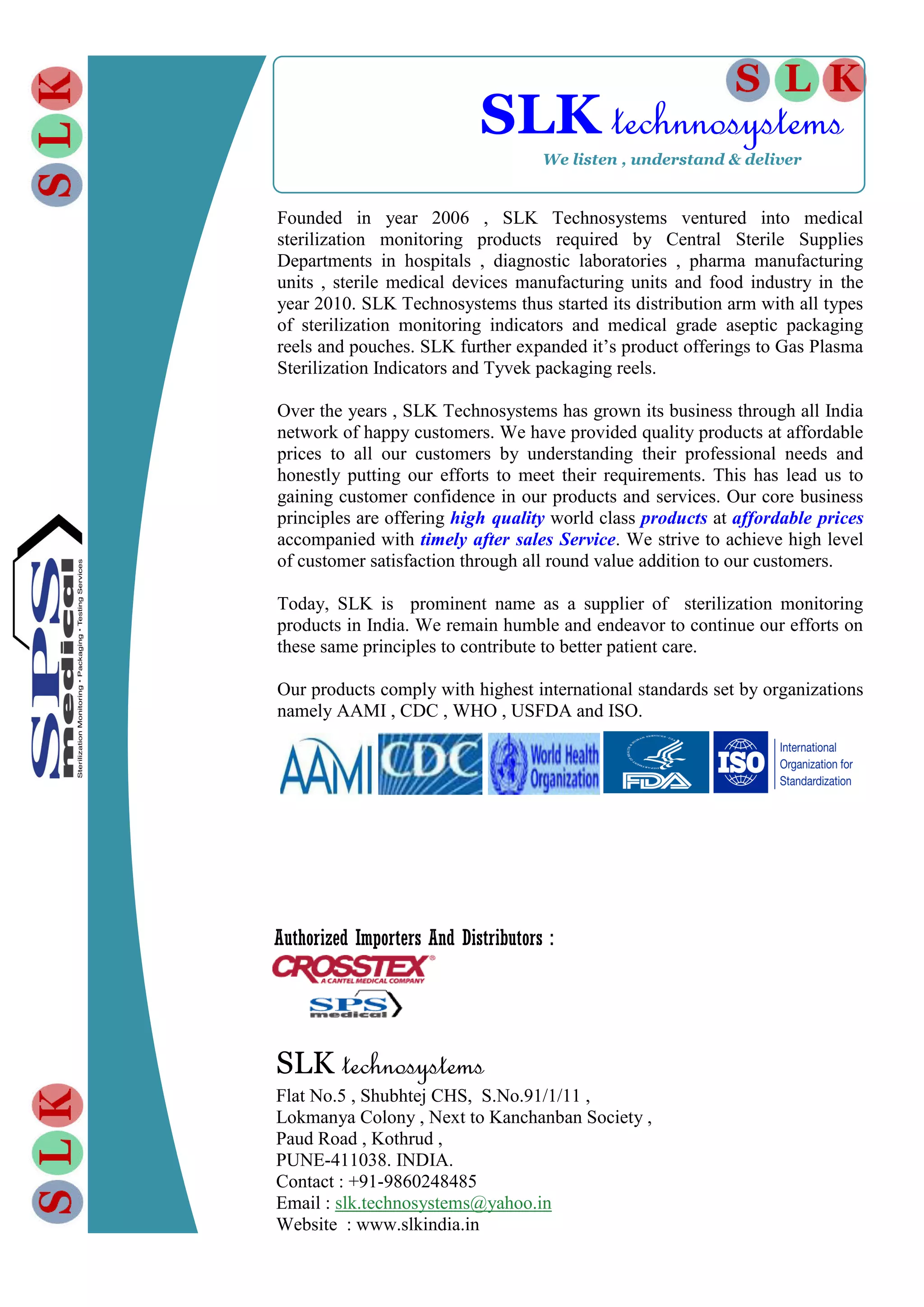 Slk medical product catalogue | PDF