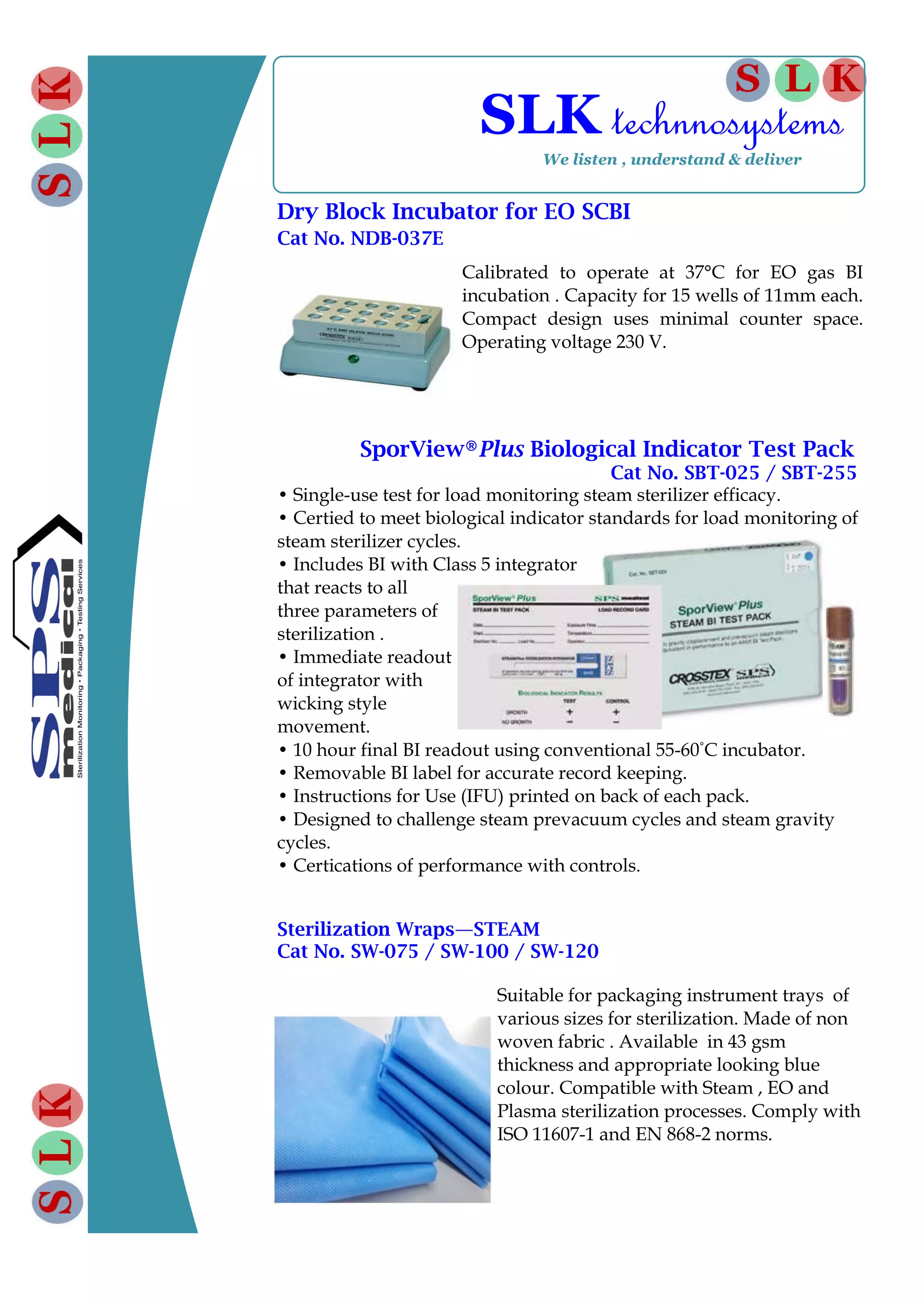 Slk medical product catalogue | PDF