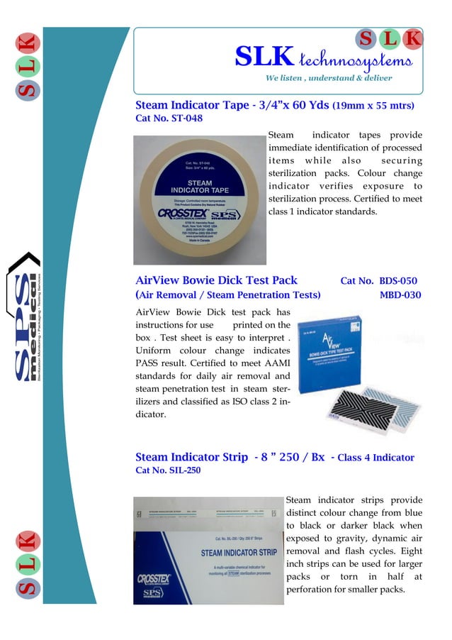 Slk medical product catalogue | PDF