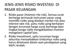 Slk pasar uang slk ch 11 | PPTX