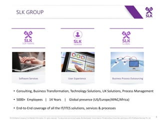 The Differentiators / Drivers of SLK | PDF