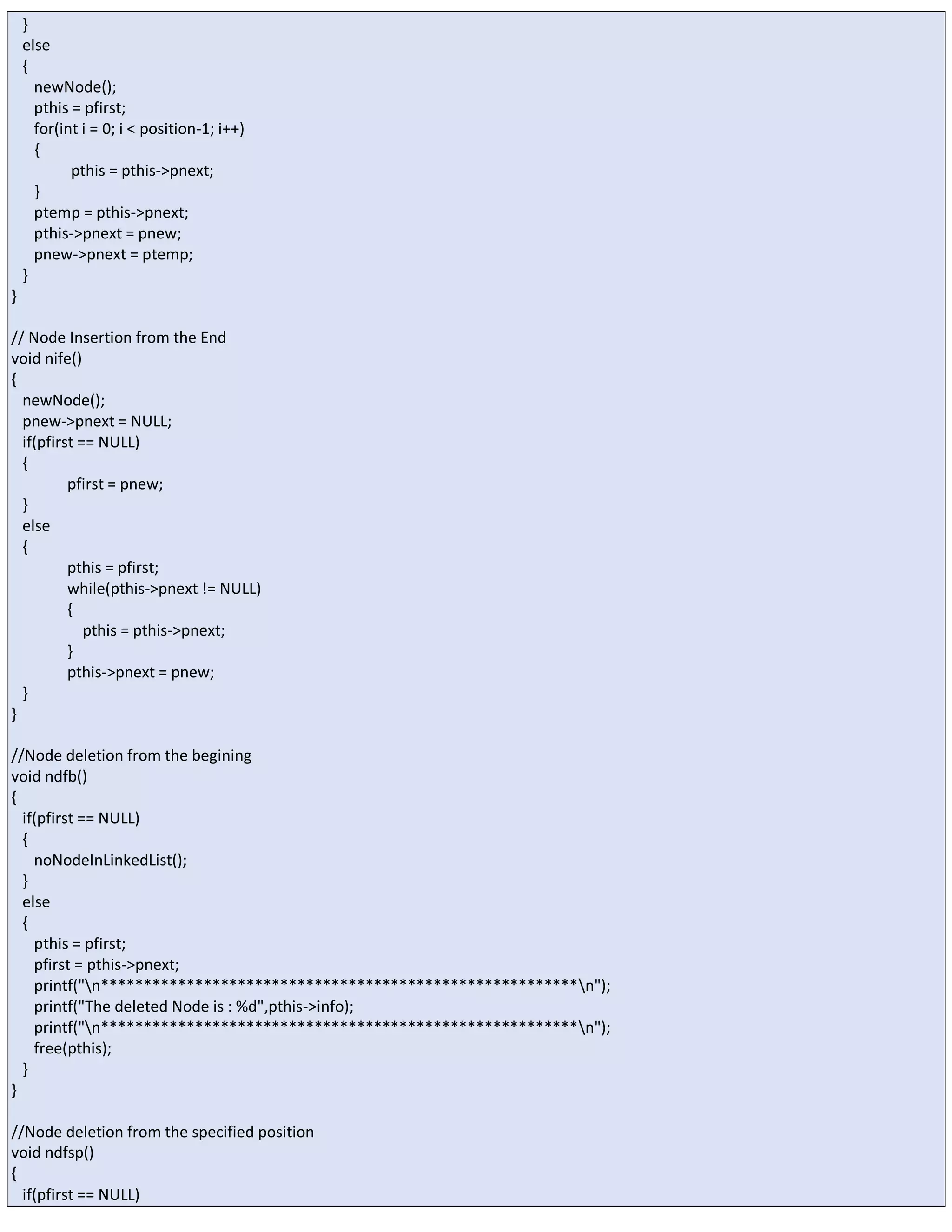 Singly Linked List | PDF