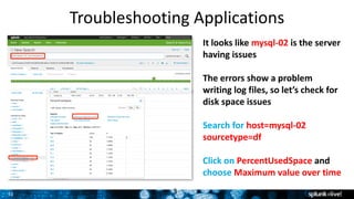 Splunk Enterprise for IT Troubleshooting Hands-On | PPT
