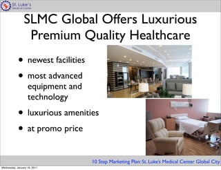 SLMC-GC 10-Step Marketing Plan | PPT