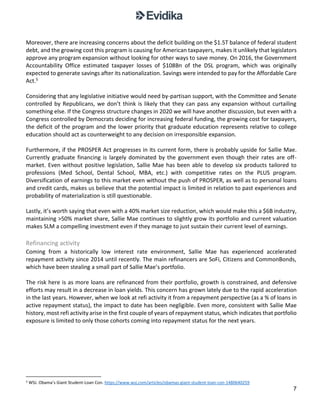 Sallie Mae - Financials - Total Return: NA | PDF