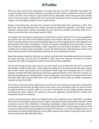 Sallie Mae - Financials - Total Return: NA | PDF