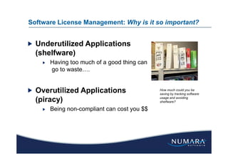 Numara Presentation - Address the 800lb Gorilla in the Room: Software License Management | PDF ...