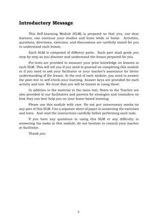 Self-Learning Modules: 1st Quarter Math .pdf | Free Download