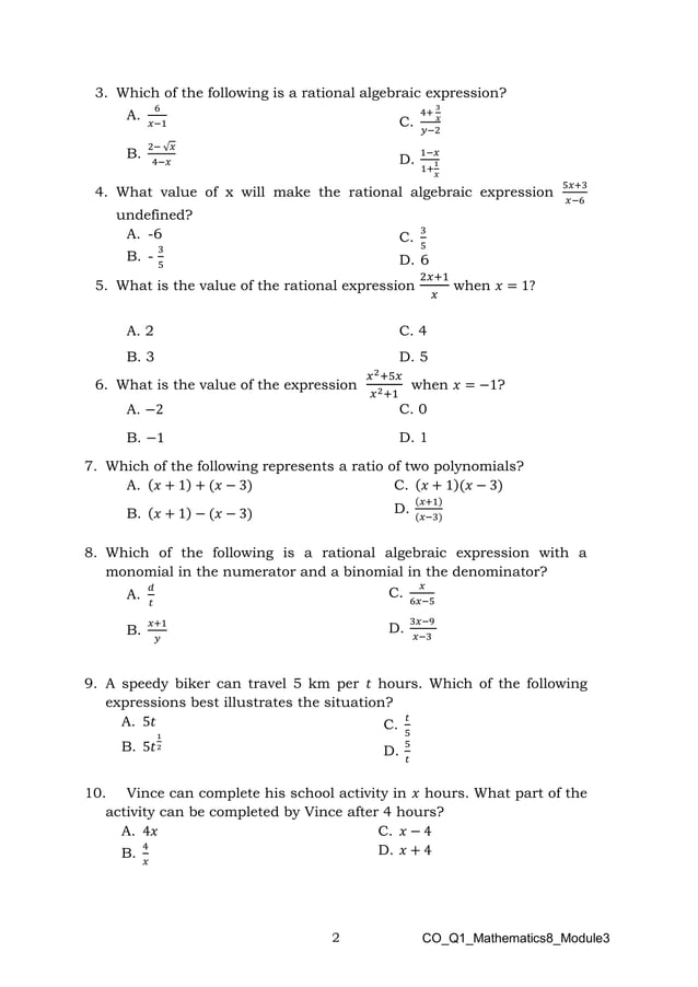 Self-Learning Modules: 1st Quarter Math .pdf