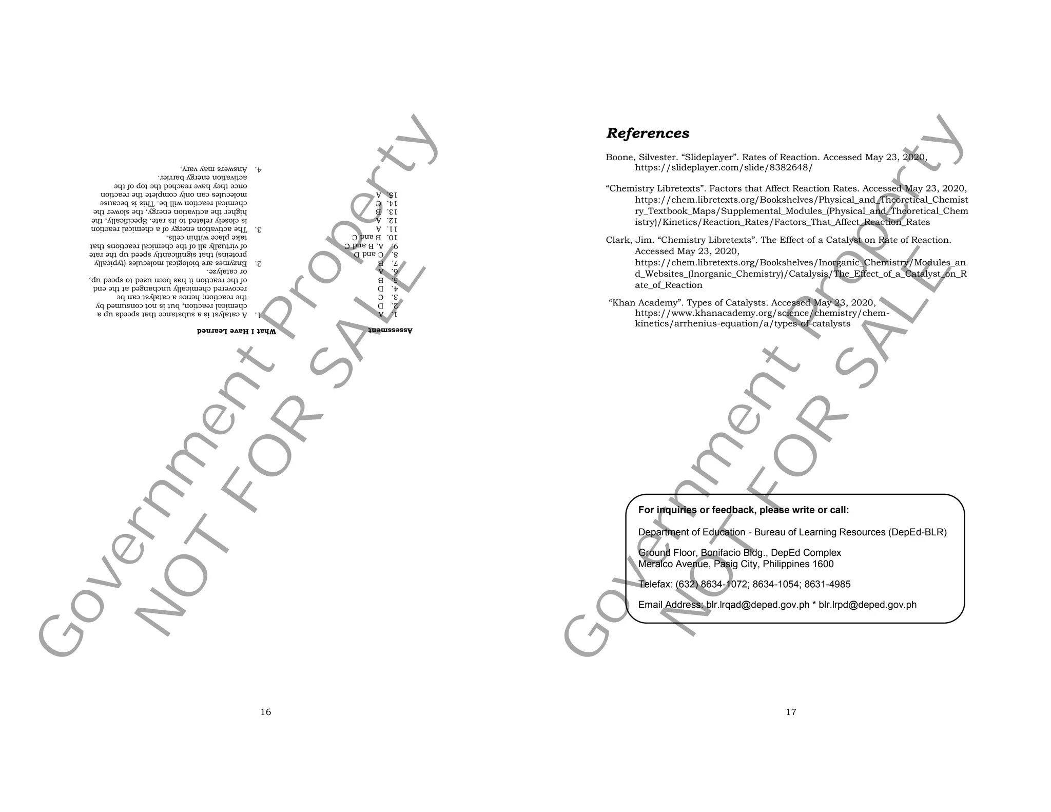 SLM SHS Physical Science Quarter 1 DepEd Calabarzon | PDF