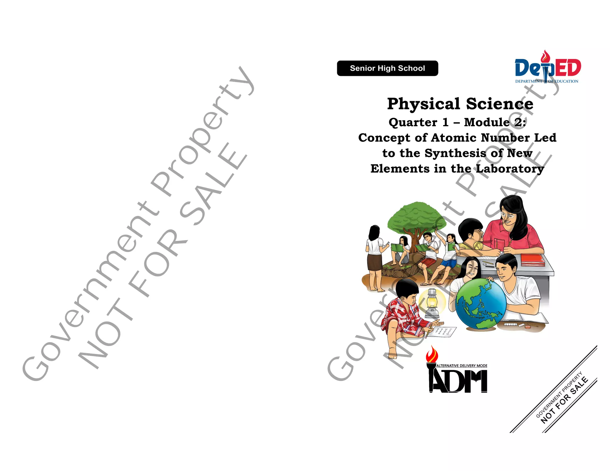 SLM SHS Physical Science Quarter 1 DepEd Calabarzon | PDF