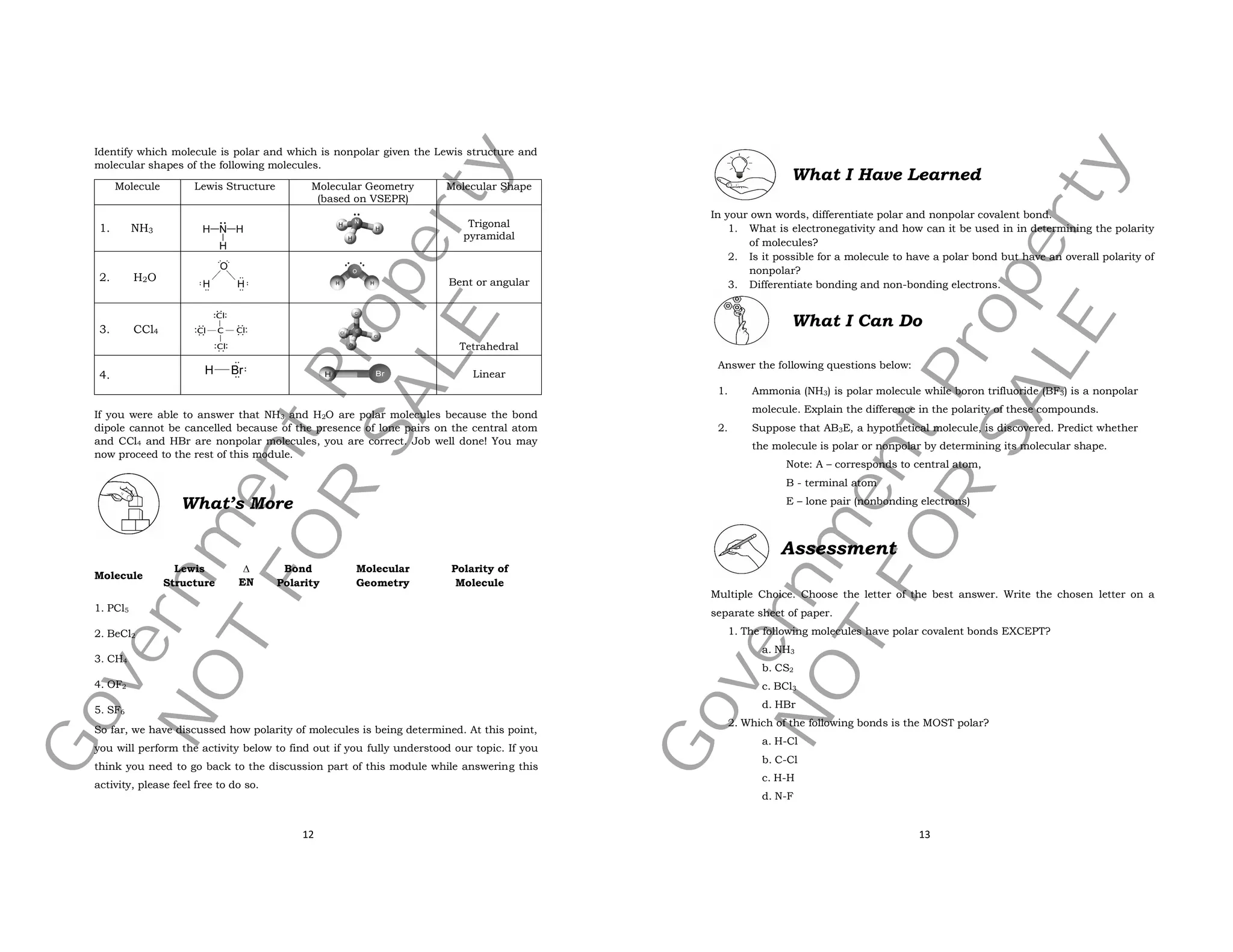 SLM SHS Physical Science Quarter 1 DepEd Calabarzon | PDF