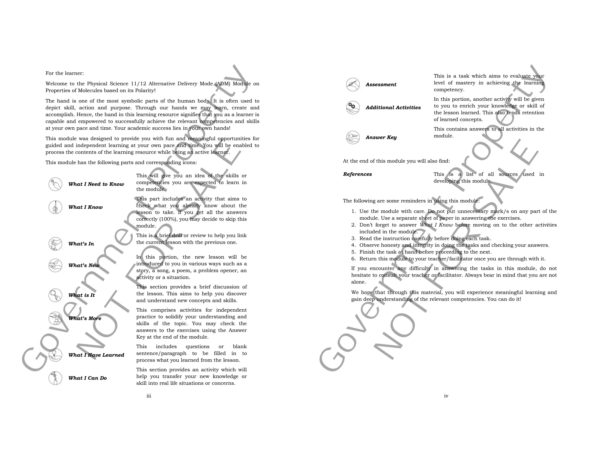 SLM SHS Physical Science Quarter 1 DepEd Calabarzon | PDF