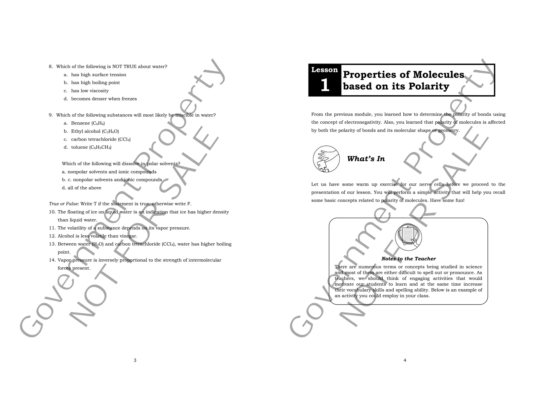 SLM SHS Physical Science Quarter 1 DepEd Calabarzon | PDF