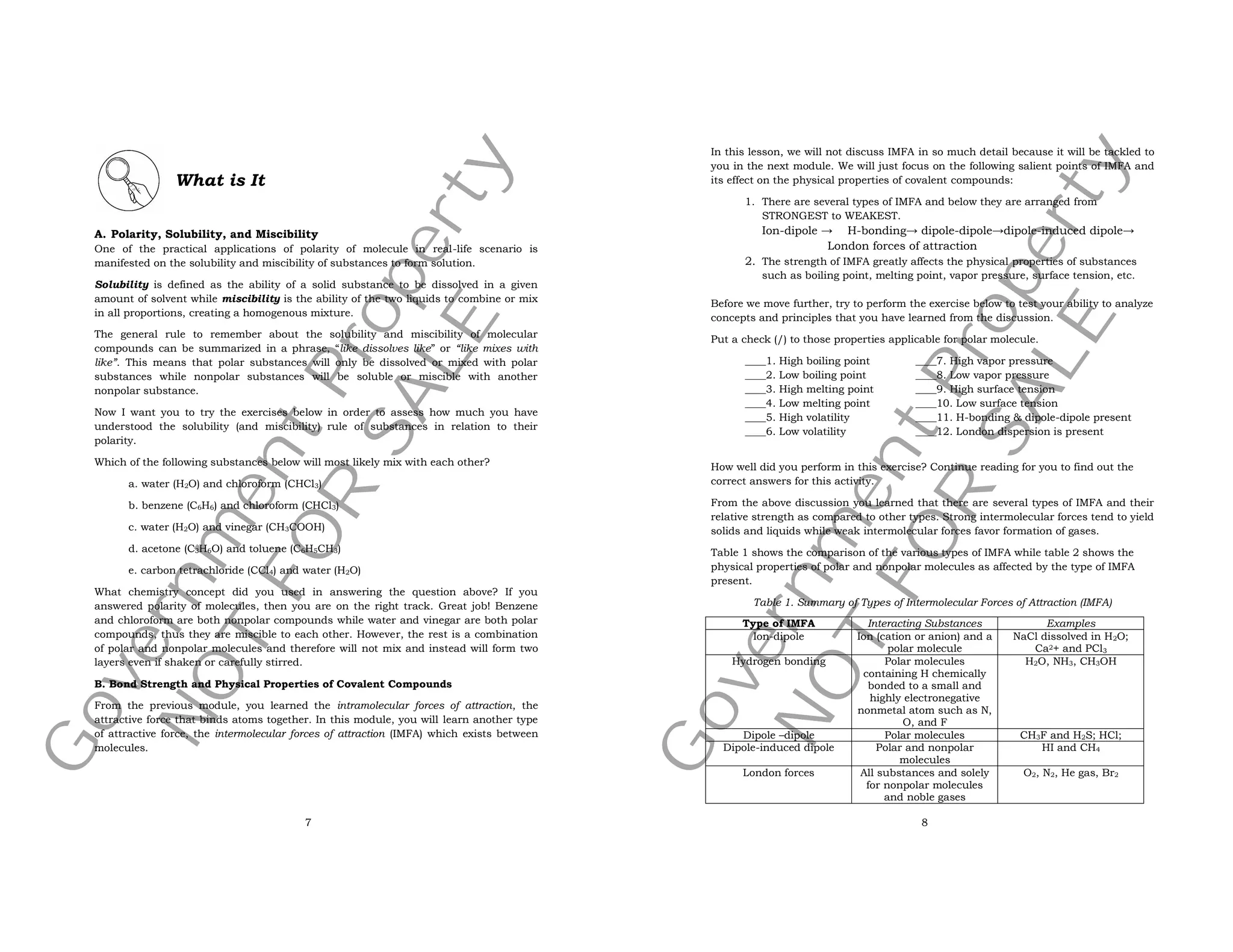 SLM SHS Physical Science Quarter 1 DepEd Calabarzon | PDF