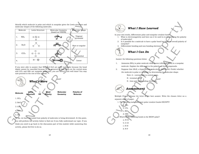 SLM SHS Physical Science Quarter 1 DepEd Calabarzon | PDF
