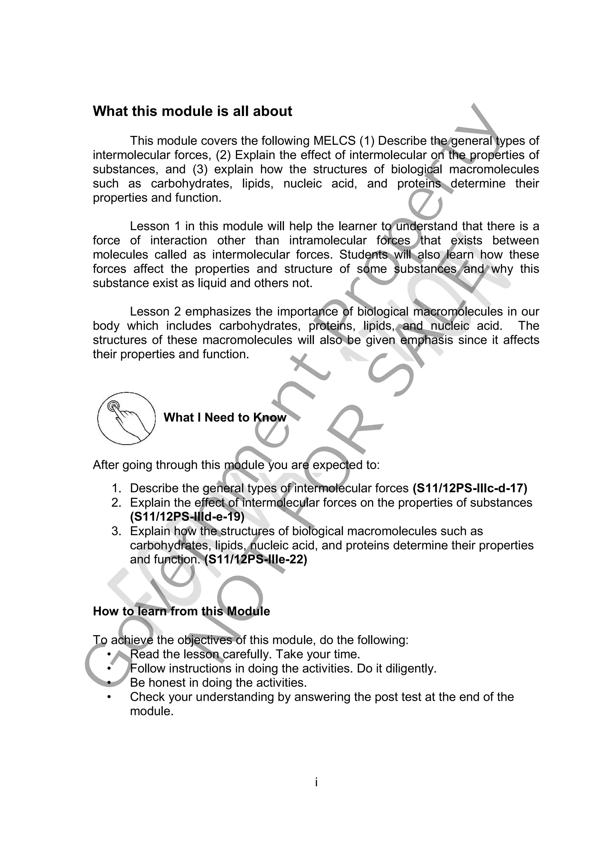 SLM SHS Physical Science Quarter 1 DepEd CDO | PDF