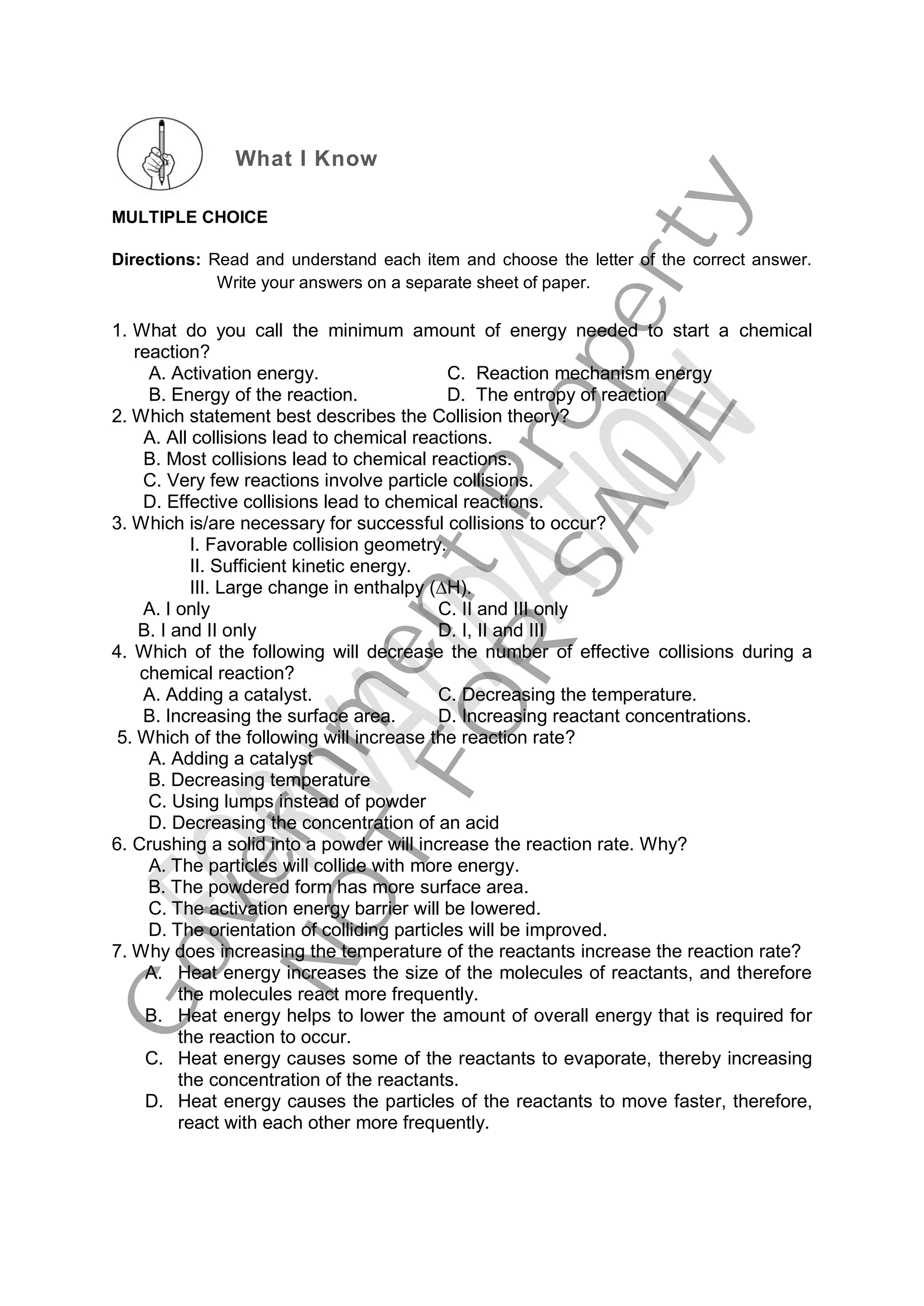 SLM SHS Physical Science Quarter 1 DepEd CDO | PDF