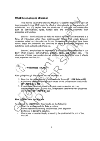 SLM SHS Physical Science Quarter 1 DepEd CDO | PDF