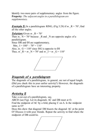 Slm understanding quadrilaterals MATHS topic.... | PDF