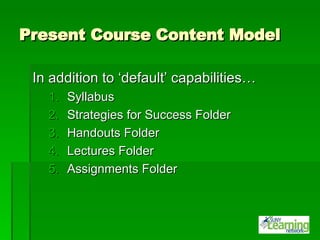 SLN Online Course Models | PPT
