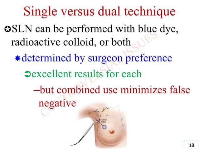 Sentinel Lymph Node Biopsy After Neoadjuvant Chemotherapy In Primary Breast Cancer Ppt