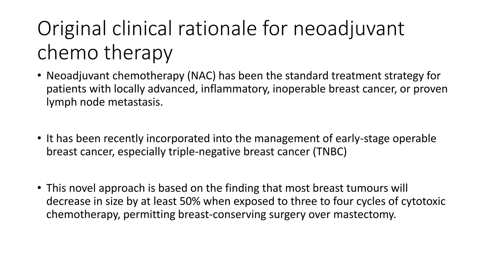 sentinel lymph node post neoadjuvant | PPT