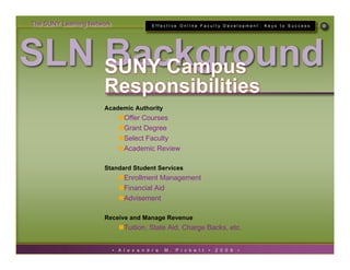 SLN faculty development program | PDF