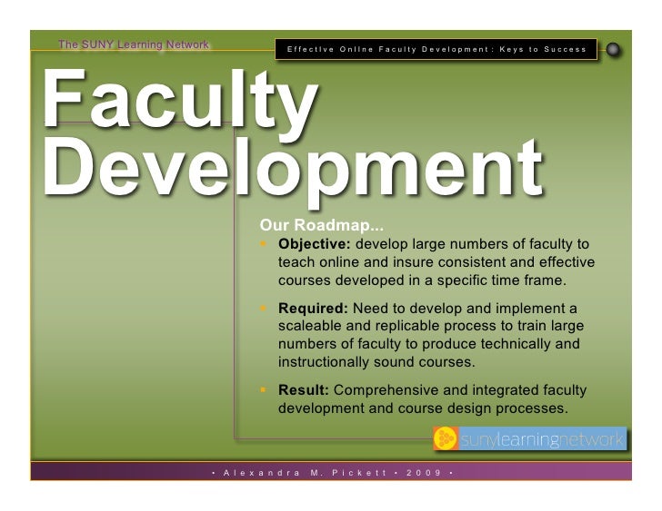 SLN faculty development program