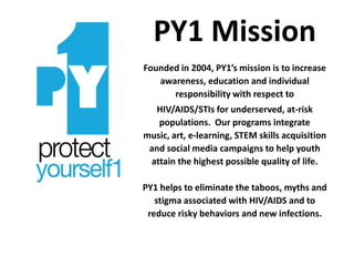 PY1 World AIDS Day on NPC in Second Life | PPT