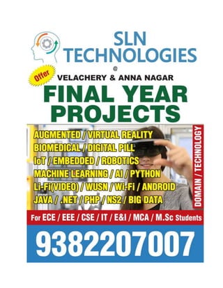 final year projects in chennai | PDF