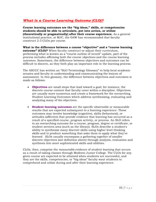 CLOs and PLOs according to the Washington Accord | PDF