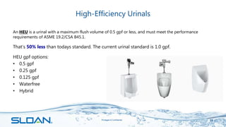 Sloan - High Performing & Sustainable Restroom Solutions | PPTX