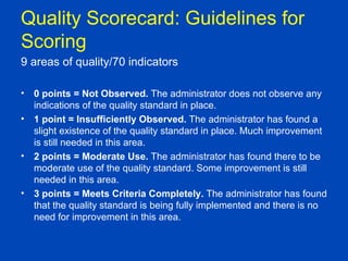 Sloan-C Quality Score Card | PPT