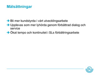 Sl och sociala medier 2011 | PPT