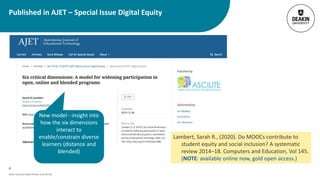 Six critical dimensions for widening online participation: a conceptual ...