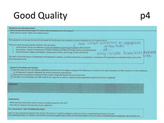 SLO example- Good Quality | PPTX