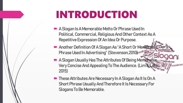 Slogan advertising strategies & Ex .pptx | Advertising Industry ...