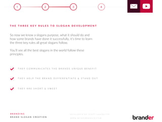 Brander Slogan Creation Guide | PDF | Advertising Industry | Industries
