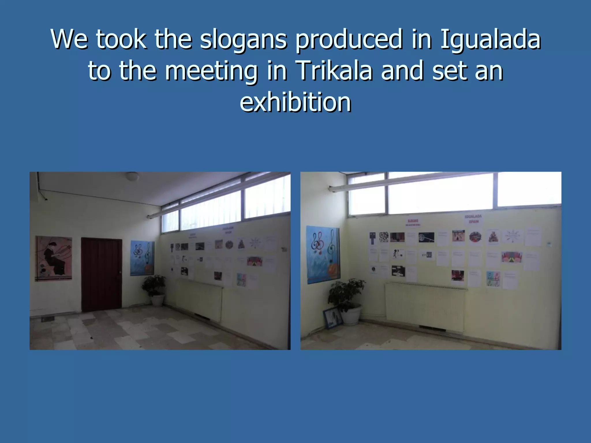 Slogan exhibition in trikala | PPS