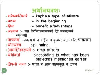 KAPHAJA ATISARA | PPTX