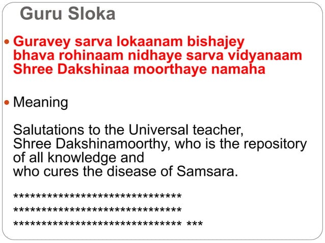 Slokas for kids | PPTX | Hinduism | Religion & Spirituality