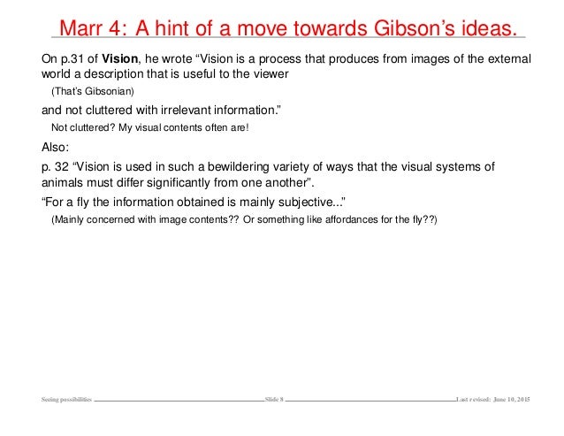 The Senses Considered As Perceptual Systems Gibson Pdf - cleverbook